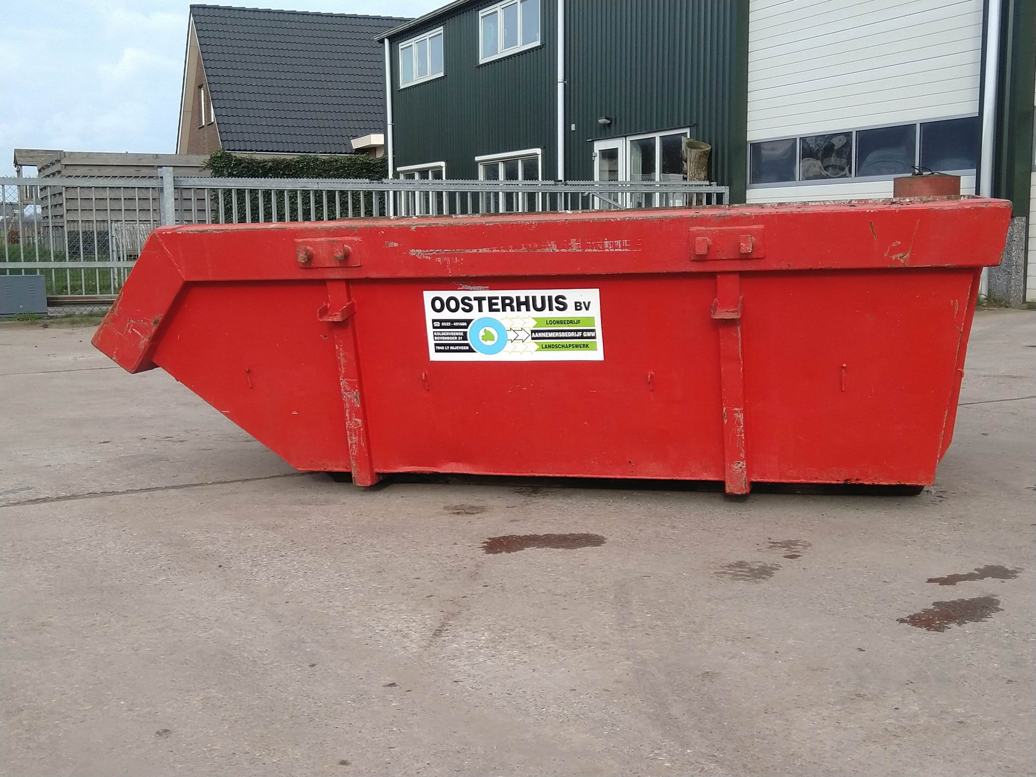 Container 6 m³ - BSA/Gemengd - Container verhuur Oosterhuis