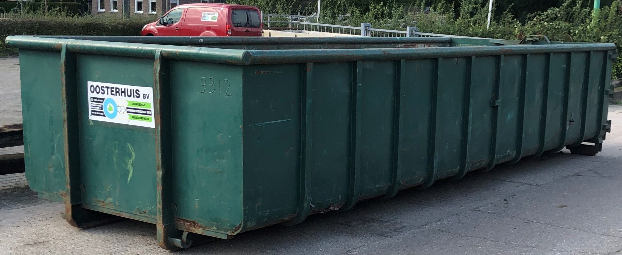 Container 20 m³ - Schoon puin - Container verhuur Oosterhuis